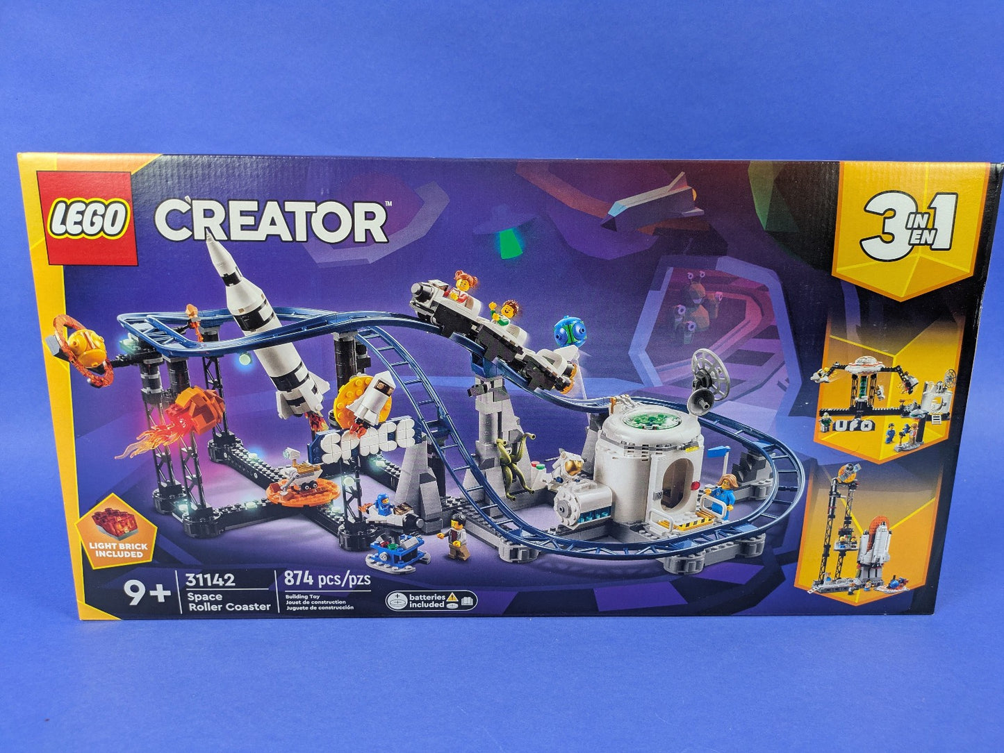 Lego Creator: Model: Recreation: Space Roller Coaster Set 31142 BRAND ...