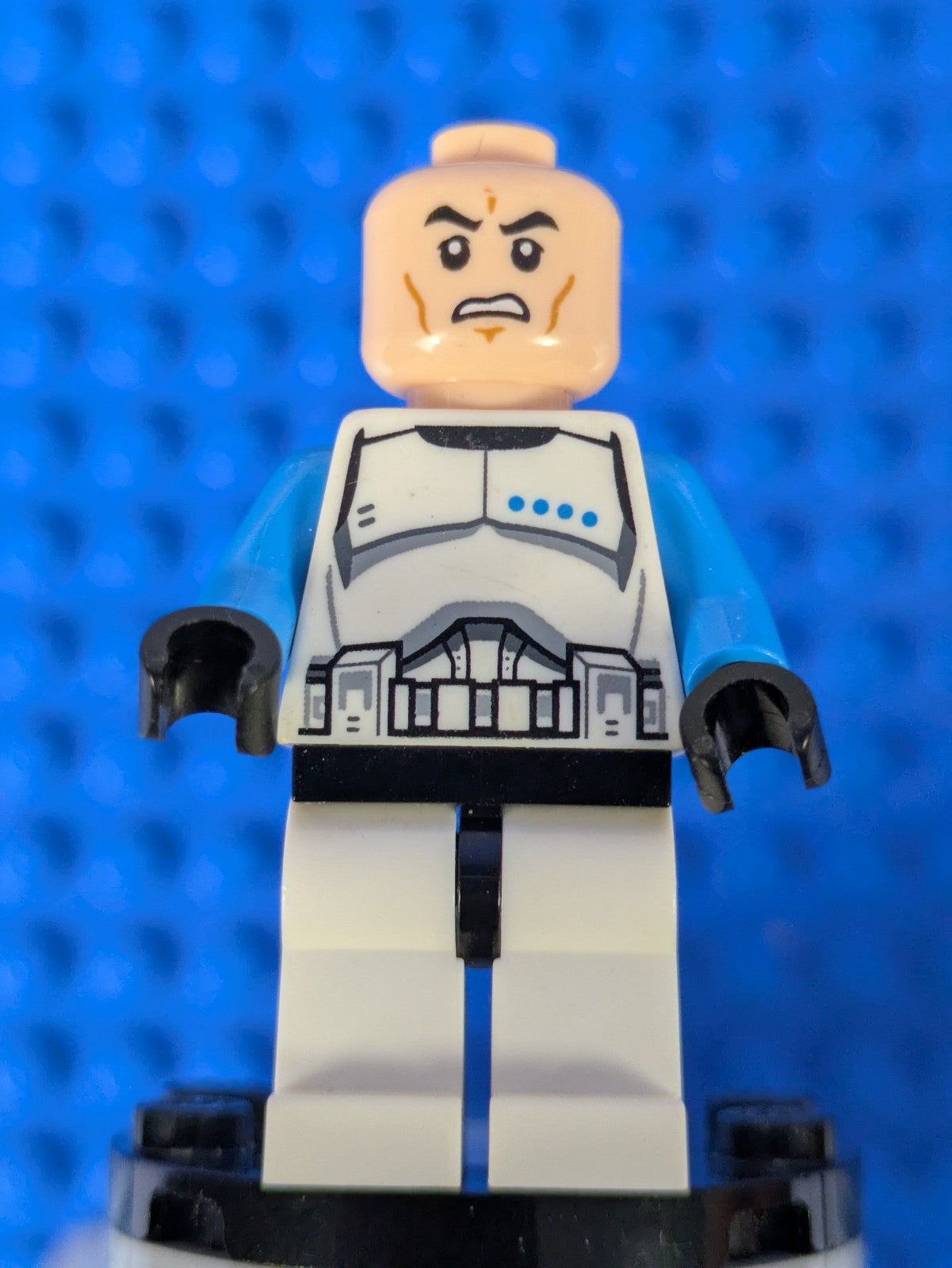 Lego Star Wars: Clone Trooper Lieutenant (Phase 1) - Scowl sw0502 Set ...