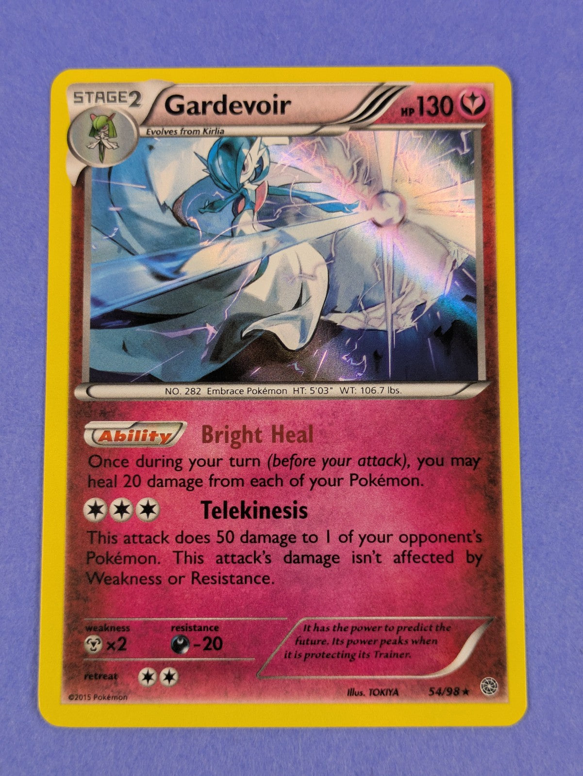Gardevoir - 54/98 - Holo Rare Ancient Origins - Pokemon Card - NM ...