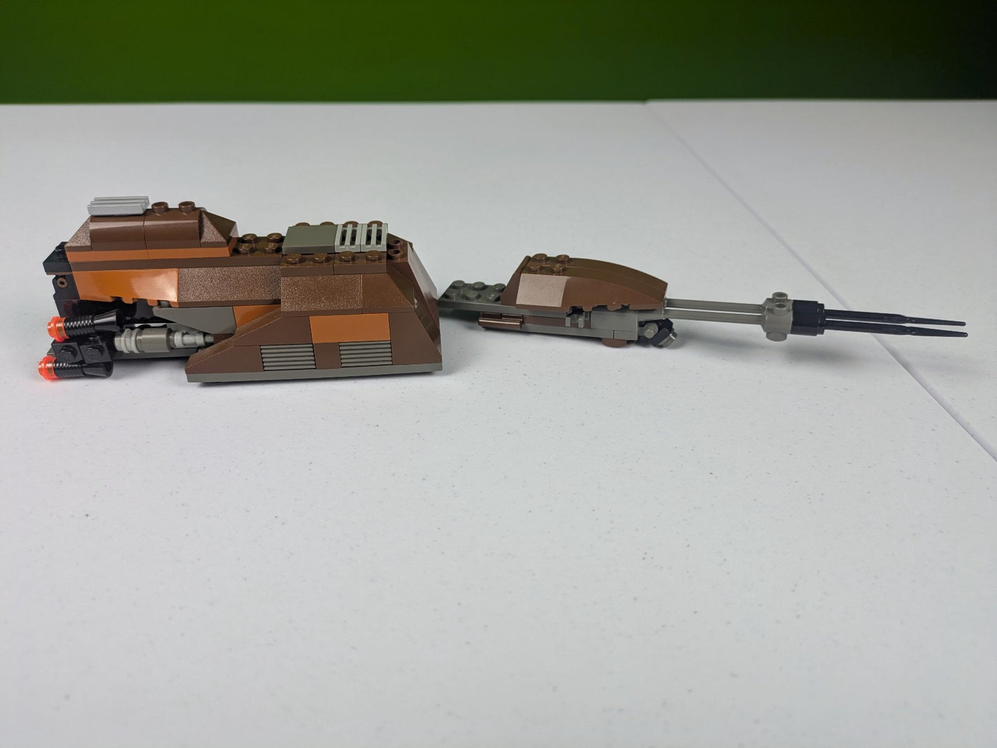 Lego Star Wars: Trade Federation MTT - Mini 4491 + Speeder Bike (Incom ...