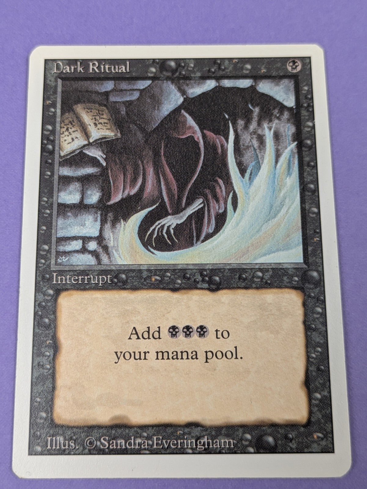 MTG Magic the Gathering: Revised Edition: Dark Ritual #99 Common - NM ...