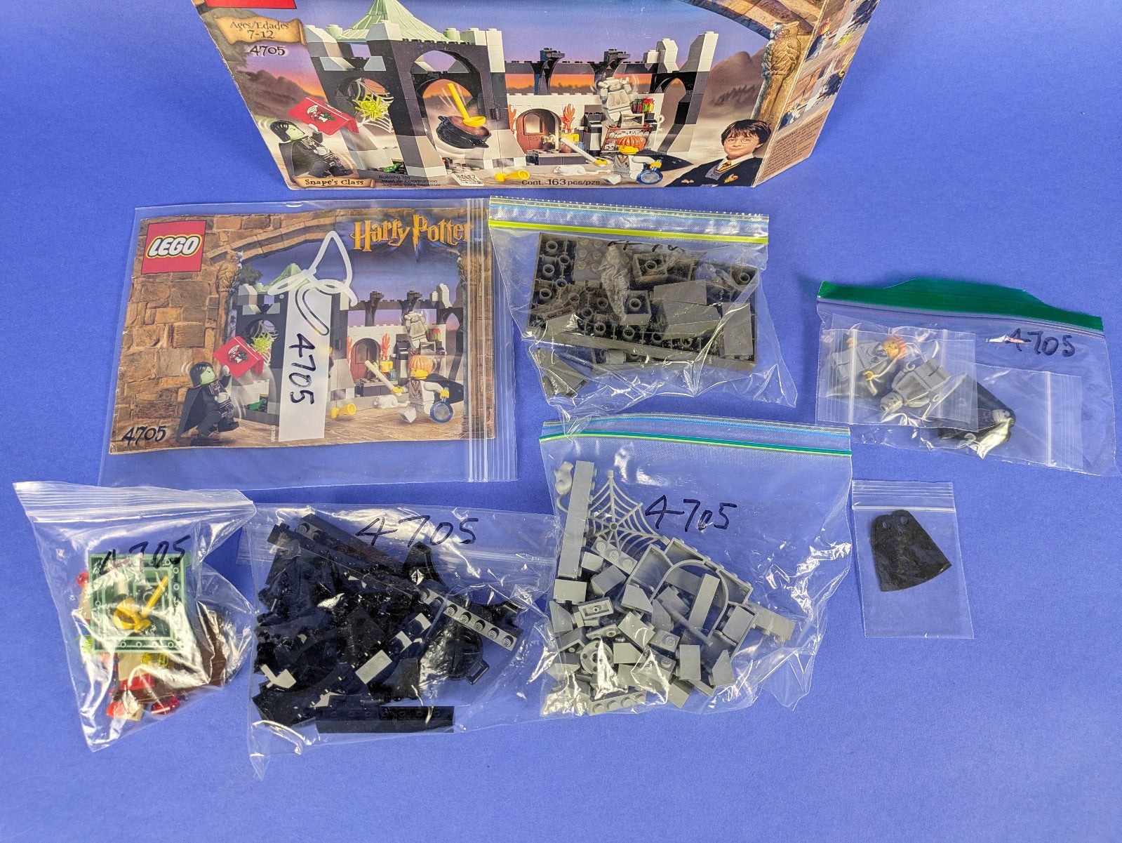Lego Harry Potter: Sorcerer's Stone: Snape's Class Set 4705 Complete S ...