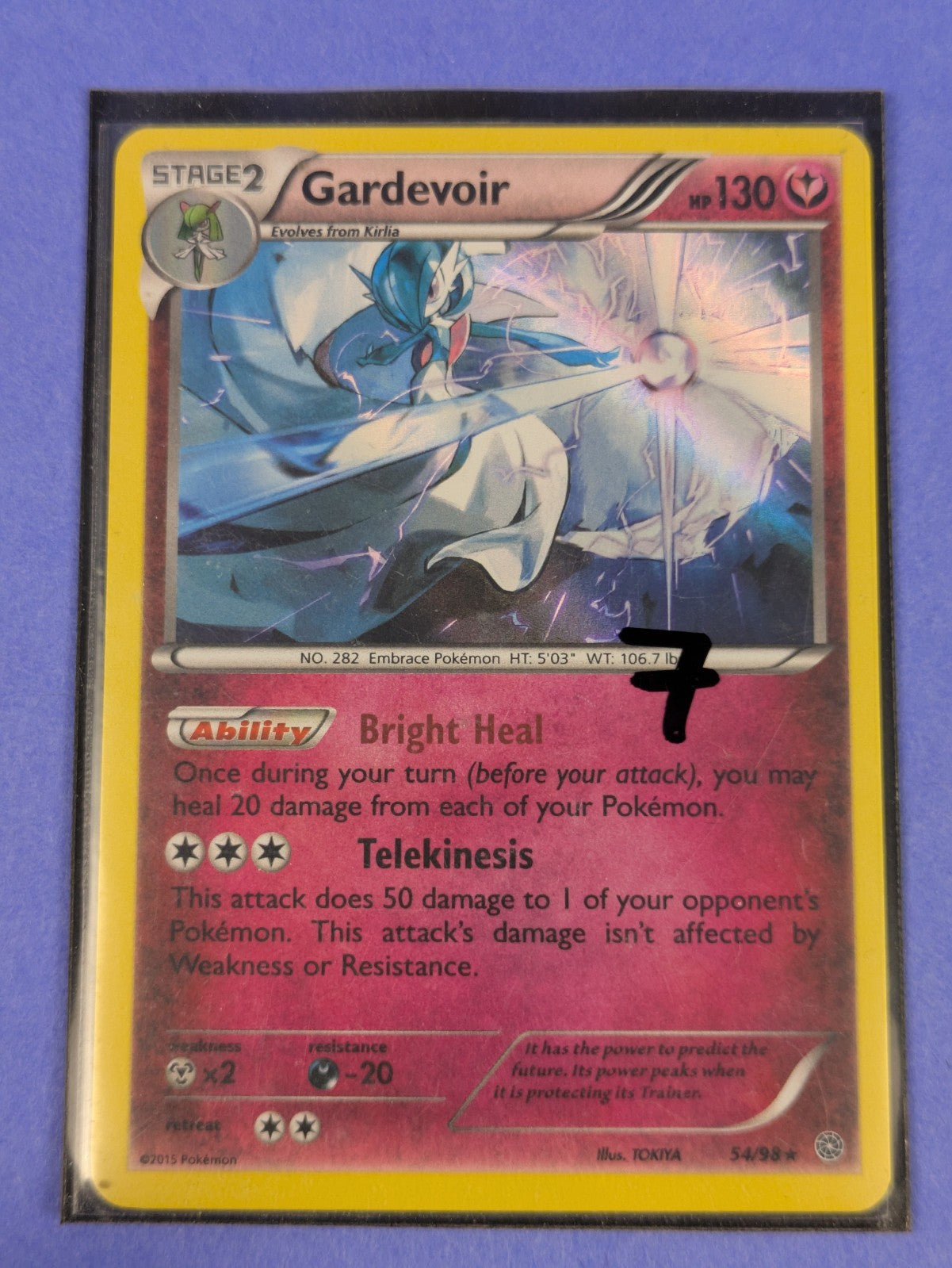 Gardevoir - 54/98 - Holo Rare Ancient Origins - Pokemon Card - NM ...
